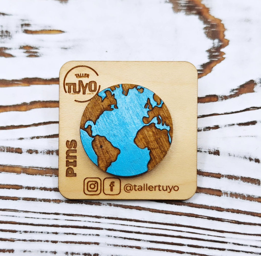 Pins Artesanales de Madera | Hechos a Mano en Puerto Rico | TuYo